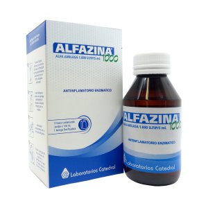 Alfazina Alfa Amilasa 1000 Jarabe de 120 ml + 1 Jeringa Dosificadora ...